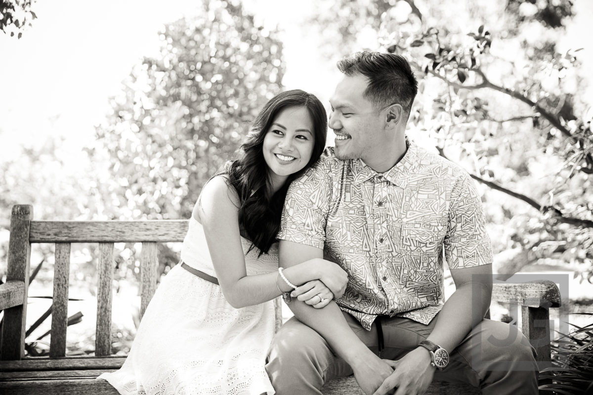 Huntington Library Engagement Photography | Nicole + Phillip